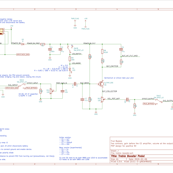 Tiny Treble Booster | Hackaday.io