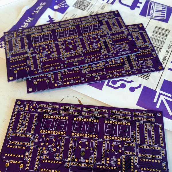 A zero-software digital clock from scratch | Hackaday.io