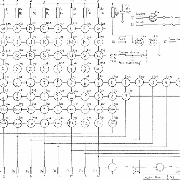PS/2 keyboard to keyboard matrix | Hackaday.io