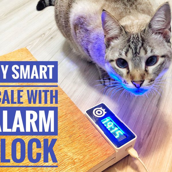 DIY Smart Scale With Alarm Clock | Hackaday.io