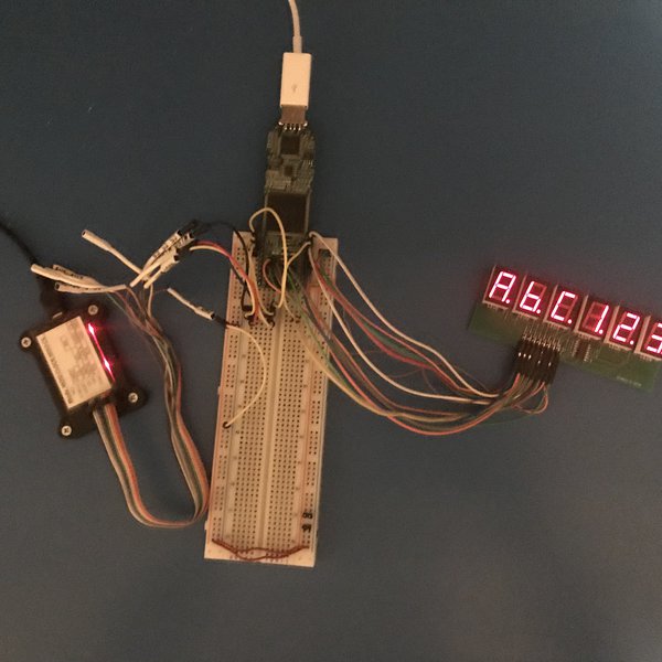 Spi Addressable Fpga Based 7 Segment Display