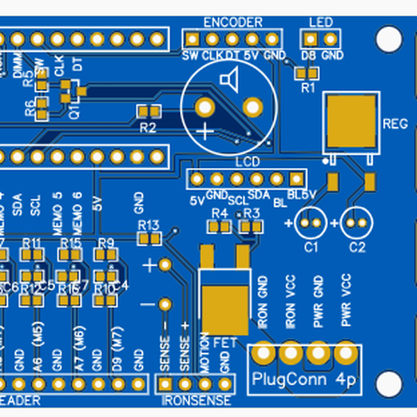 Arduino Based Smart Soldering Station With Lcd