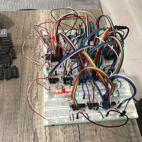 Simlplest 4 Bit TTL CPU MP-4 | Hackaday.io