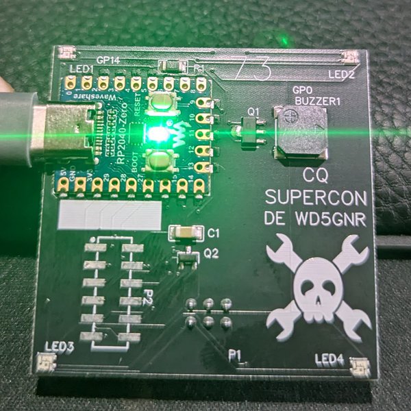 SAOGNR - An SAO for Morse Code | Hackaday.io