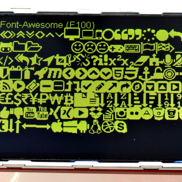 Beautiful Fonts on ILI9341 TFT Displays | Hackaday.io