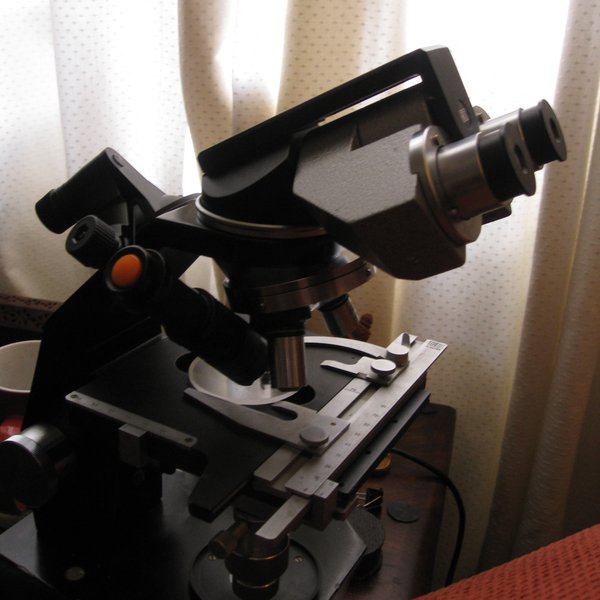 Adding a light touch to a "classic" microscope. | Hackaday.io