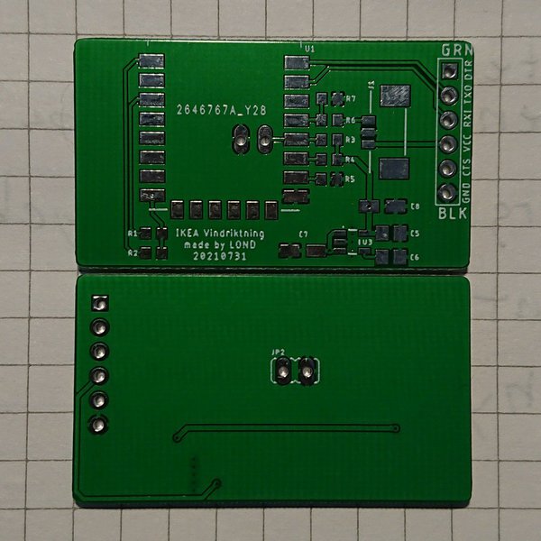IKEA Vindriktning PCB | Hackaday.io
