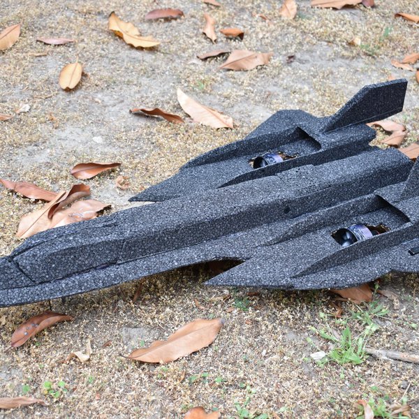 Radio Controlled VTOL SR-71 Blackbird | Hackaday.io