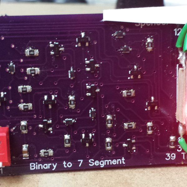 Discrete Binary to 7 Segment Display | Hackaday.io