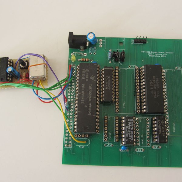 TMS70C02 single board computer in two parts | Hackaday.io
