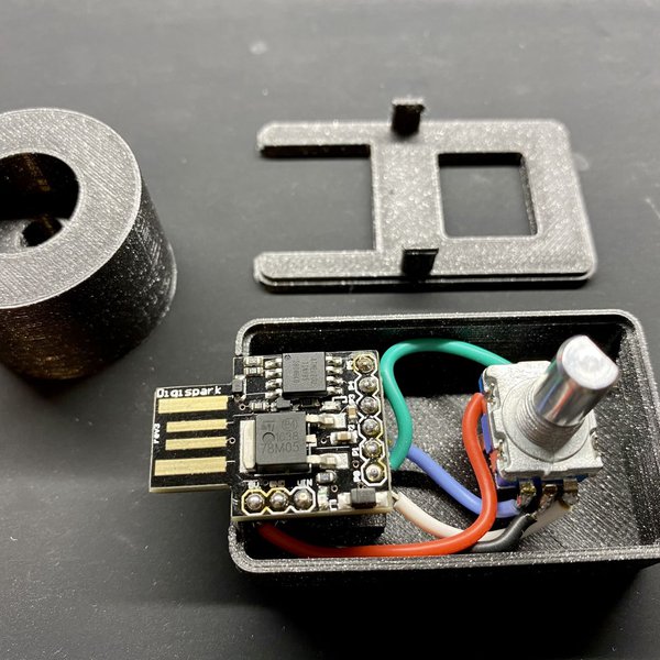 Digispark USB Volume Knob | Hackaday.io