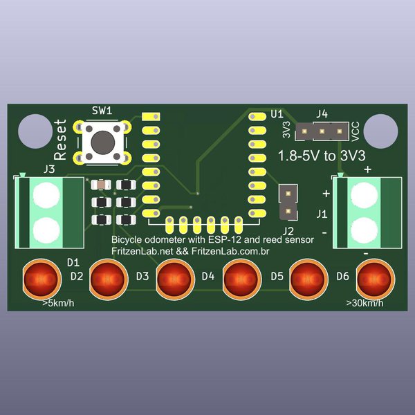 Bicycle odometer with ESP-12 | Hackaday.io