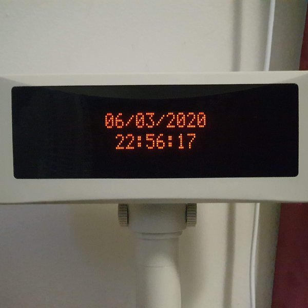 POS Customer Display - VFD Clock | Hackaday.io