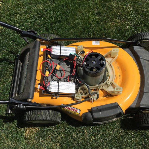 Electric Mower – LiPo Battery Conversion | Hackaday.io