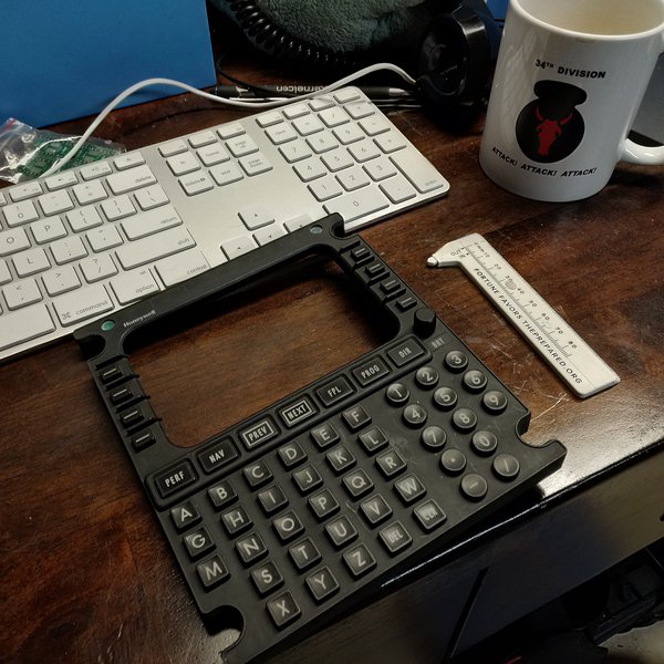 Mark 21 CDU Keyboard for PC Flight Simulation | Hackaday.io