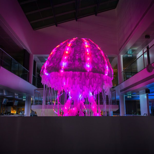 Large Scale Interactive LED Jellyfish Installation | Hackaday.io