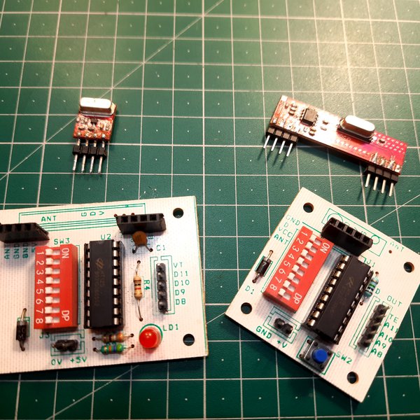 433Mhz TX and RX Controller Without Arduino | Hackaday.io