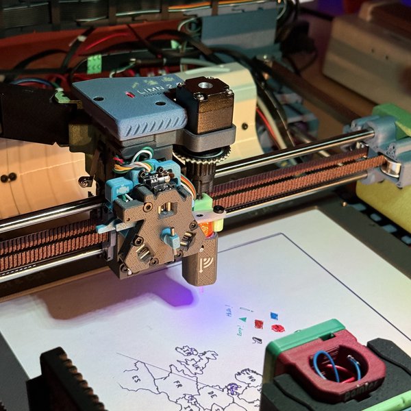 Limn: Pen Plotter with Toolchanger | Hackaday.io