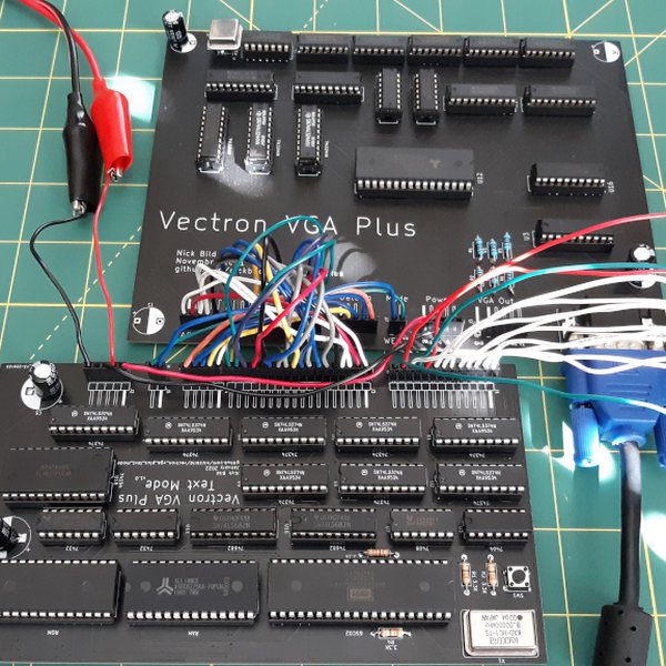 Vectron VGA Plus Text Mode | Hackaday.io