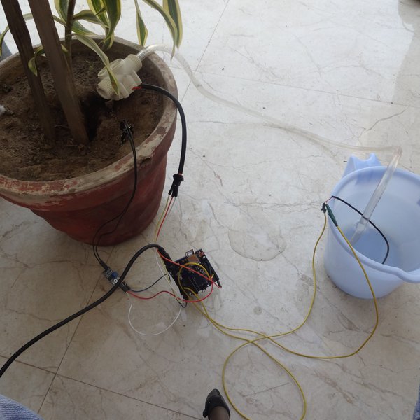 Automatic Plant Watering System | Hackaday.io