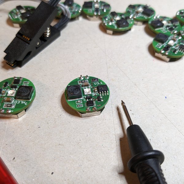 Making Ted Yapos TritiLED | Hackaday.io
