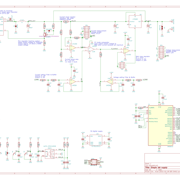 ElbSupply - Simple linear bench supply | Hackaday.io