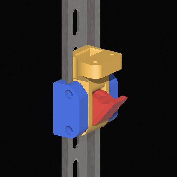 Vertical Din Rain Slide Clamp | Hackaday.io