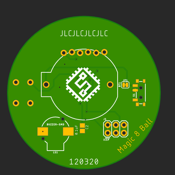 Digital Magic 8 Ball (Mk.2) | Hackaday.io