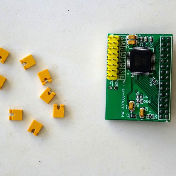 Adding Ad7606 Module Arduino Support In Visuino