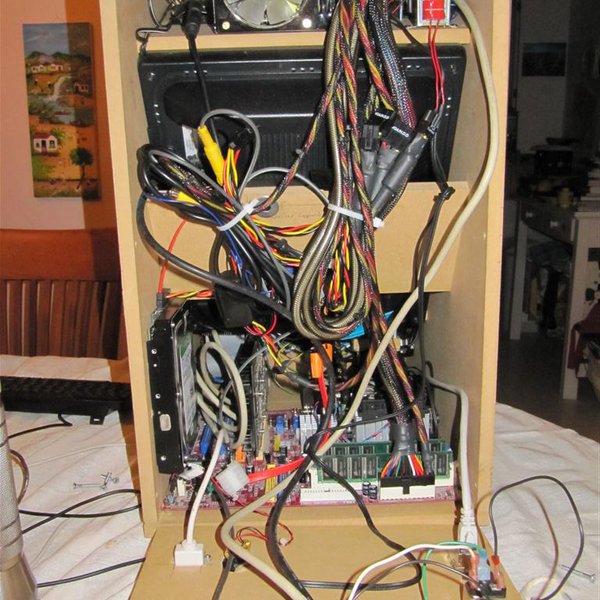 Mini MAME Xevious Bartop Cabinet | Hackaday.io