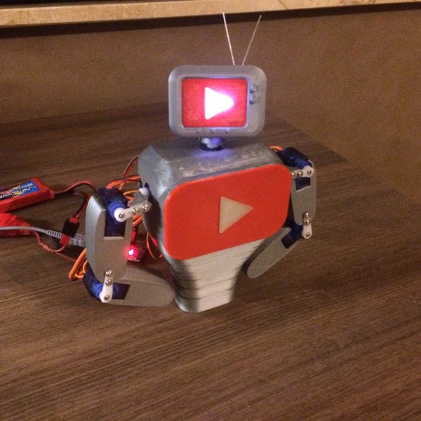 Subby the interactive youtube subscriber robot | Hackaday.io