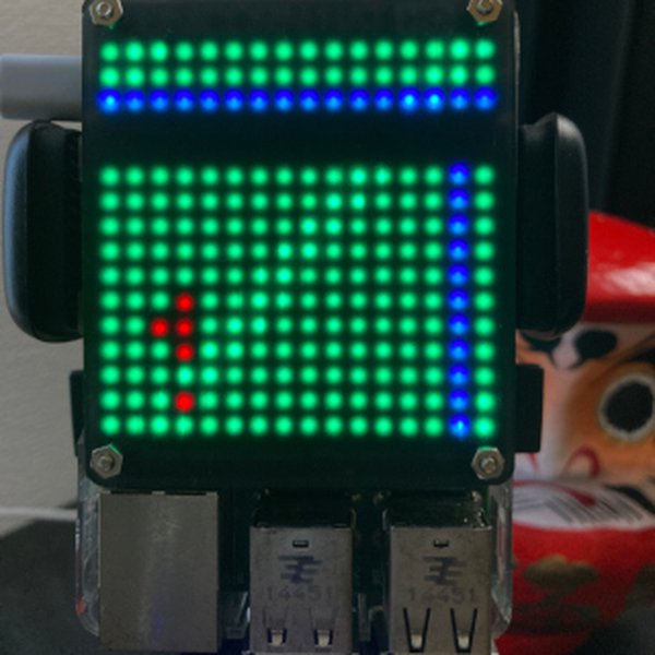 Server status visualizer on LED matrix | Hackaday.io