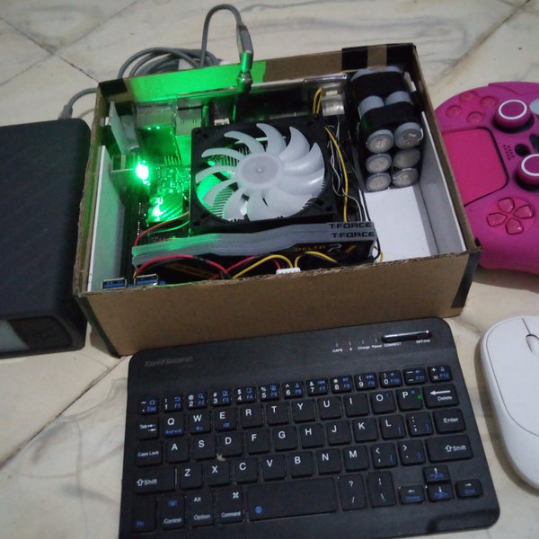 Carbor-Dex Cardboard Box Ryzen Gaming Cyberdeck V2 | Hackaday.io