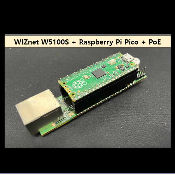 WIZnet W5100S + Raspberry Pi Pico + PoE | Hackaday.io