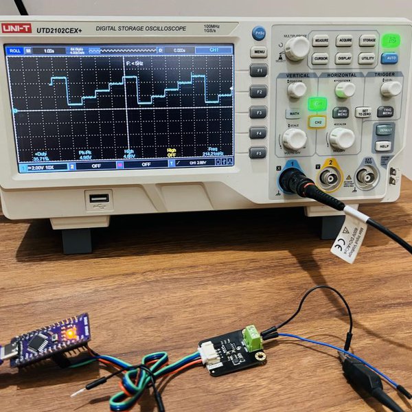 Interfacing 15 Bit DAC with Arduino | Hackaday.io