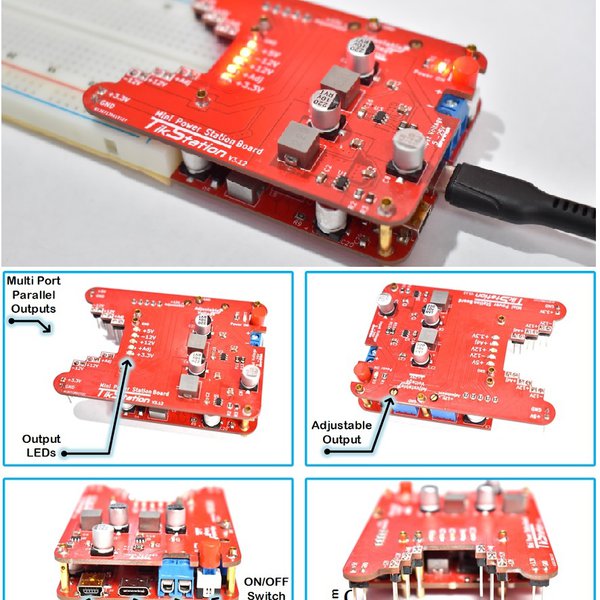 Pika Power Board from TikStation | Hackaday.io