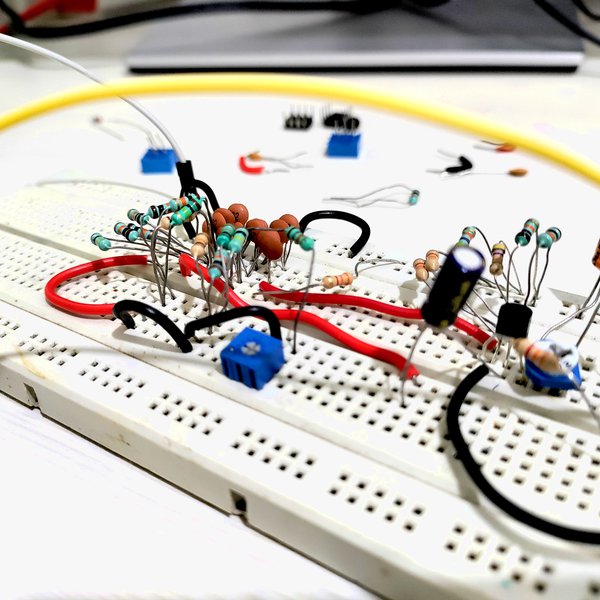 4096 Hz RC Phase-shift Oscillator using BJT | Hackaday.io