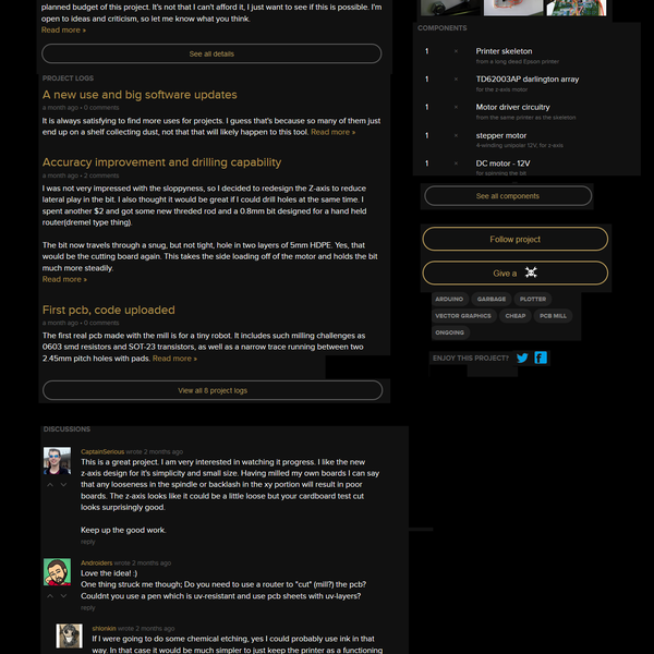 Hackaday.io UI Redesign | Hackaday.io