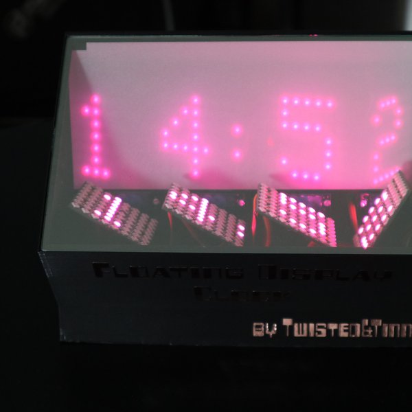 Floating Display Clock