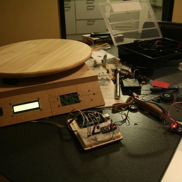 Yet another turntable for photography | Hackaday.io