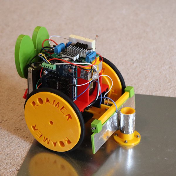 Roamer, the Self Charging Companion Robot | Hackaday.io