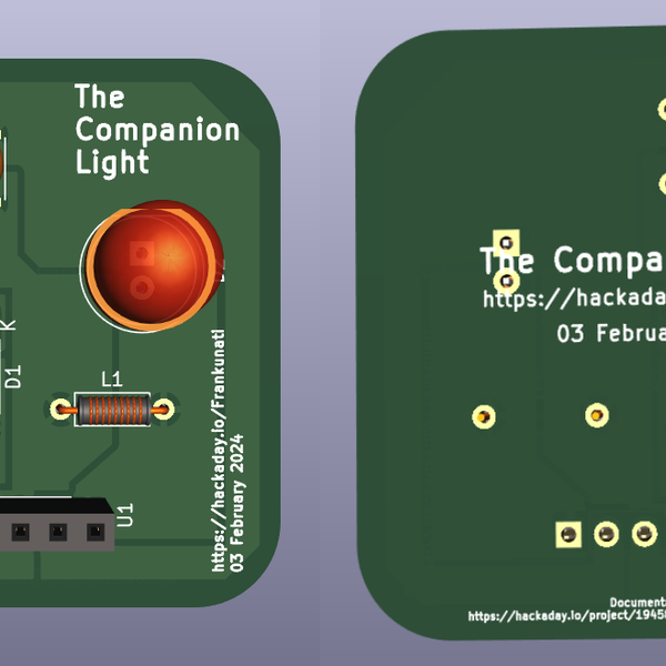 The Companion Light v1.5 | Hackaday.io