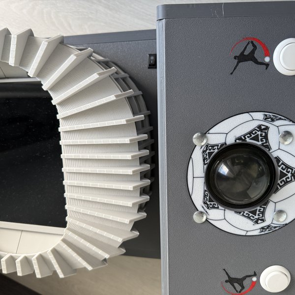 MINI ARCADE TEHKAN WORLD CUP WITH TRACKBALLS 2P | Hackaday.io