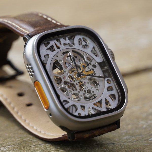 The world's first mechanical Apple Watch Ultra | Hackaday.io