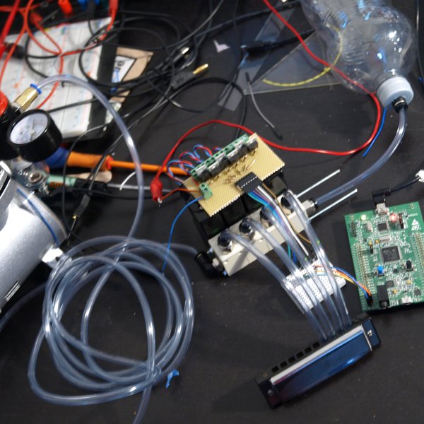 Harmonica music machine | Hackaday.io