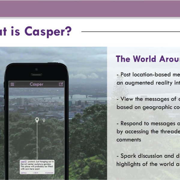 Casper - Augmented Reality Messaging | Hackaday.io