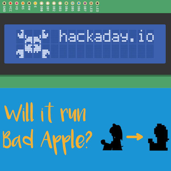 Streaming Video On 1602 Character Lcd Display