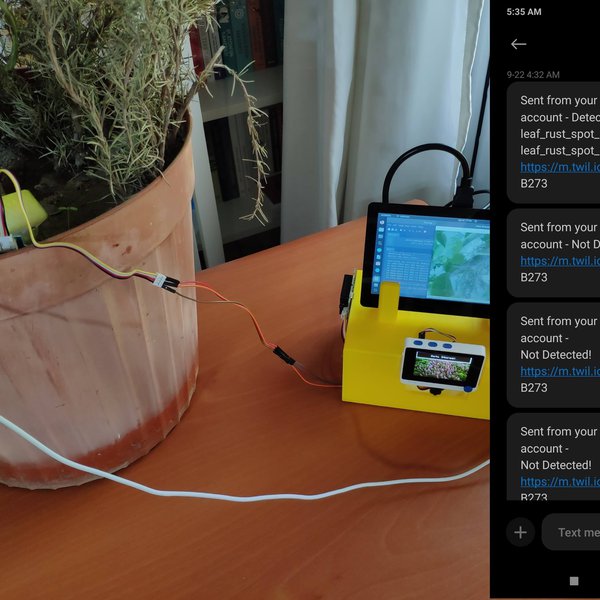 IoT AI-driven Tree Disease Identifier w/ MMS | Hackaday.io