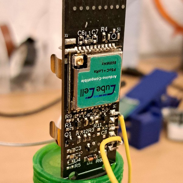 All in One Capacitive Soil Moisture Sensor w/ LoRa | Hackaday.io