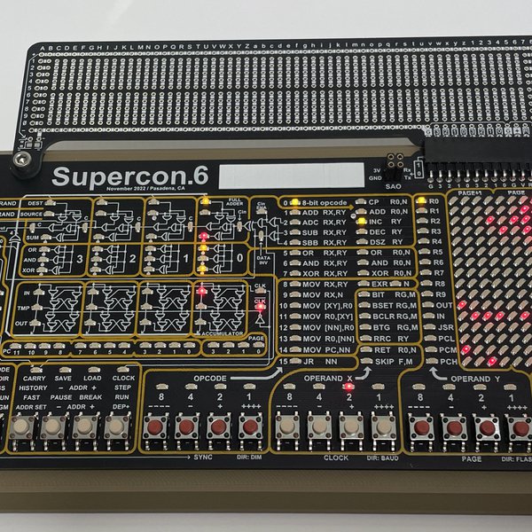Supercon 6 Badge Holders | Hackaday.io